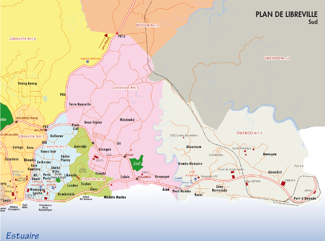 Plan de Libreville | Le Pratique du Gabon