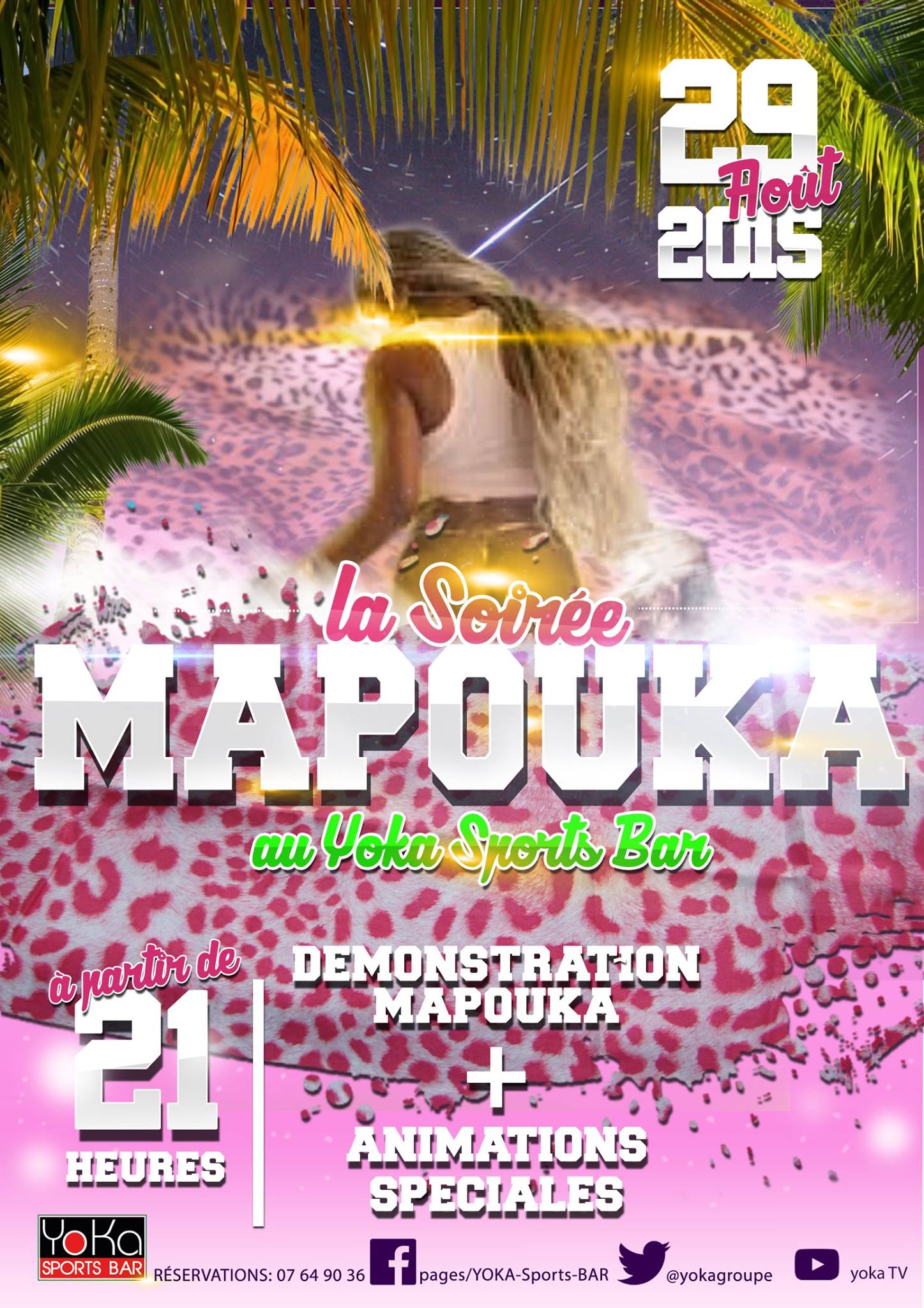 Événements à venir | La soirée Mapouka | Le Pratique du Gabon