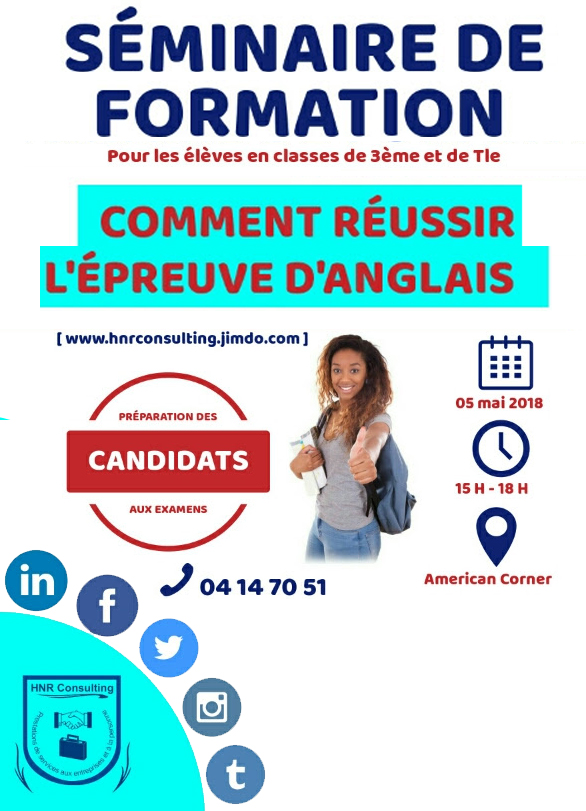 Événements à venir | Séminaire Formation Classes de 3 ème et Terminale ...