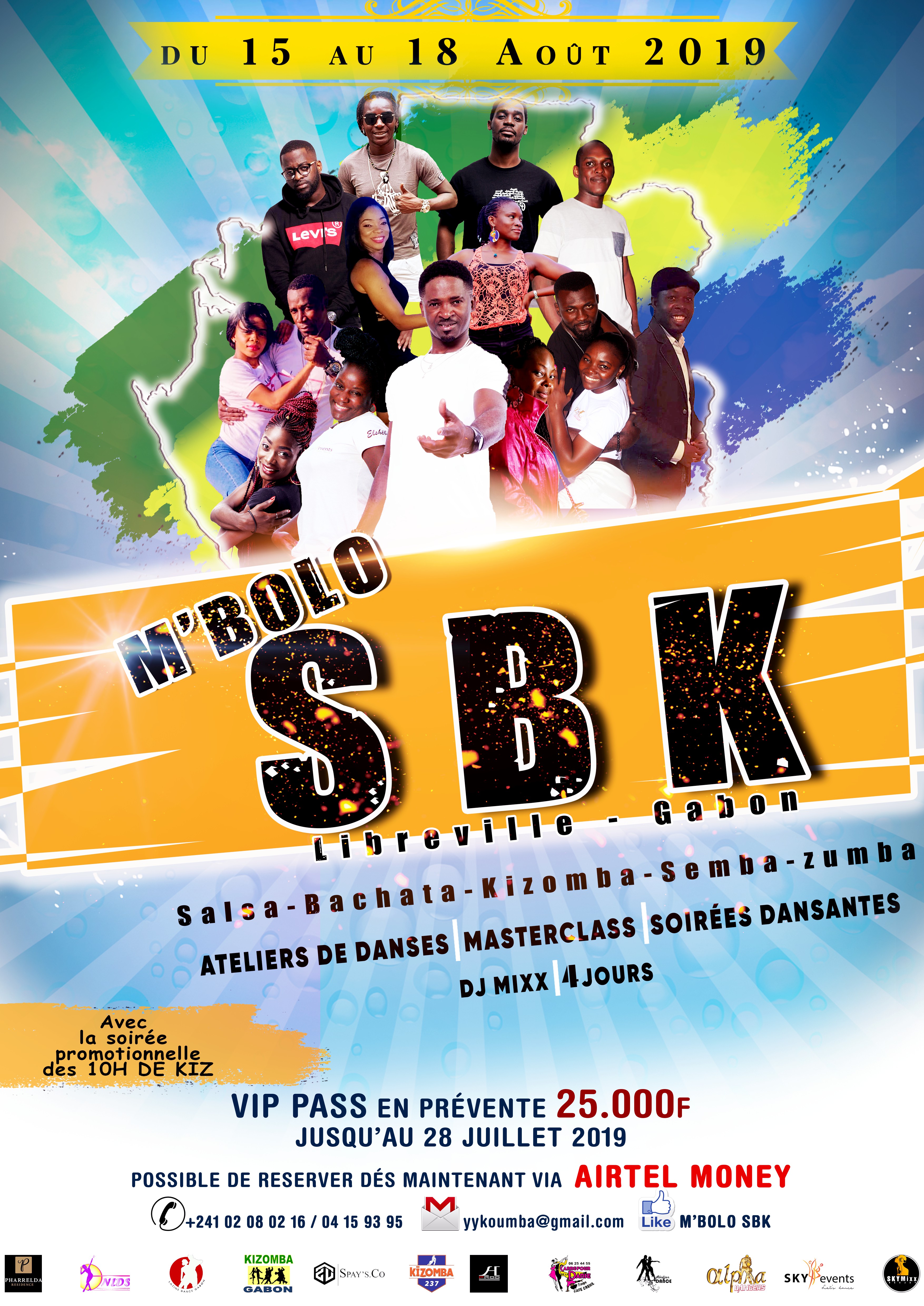 Événements à venir | M’BOLO SBK – TROPICANA | Le Pratique du Gabon